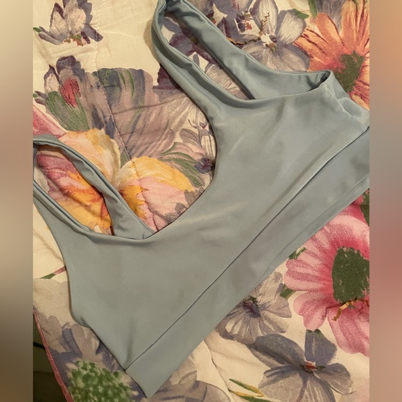 Swim | Light Blue Swim Suit Top | Poshmark